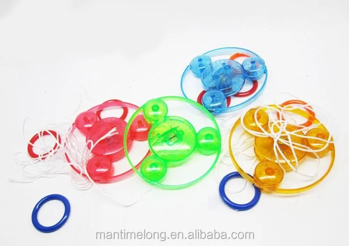 Large Flash Cable Gyro Flywheel Wind Whistle Button Light Sounding Toys ...