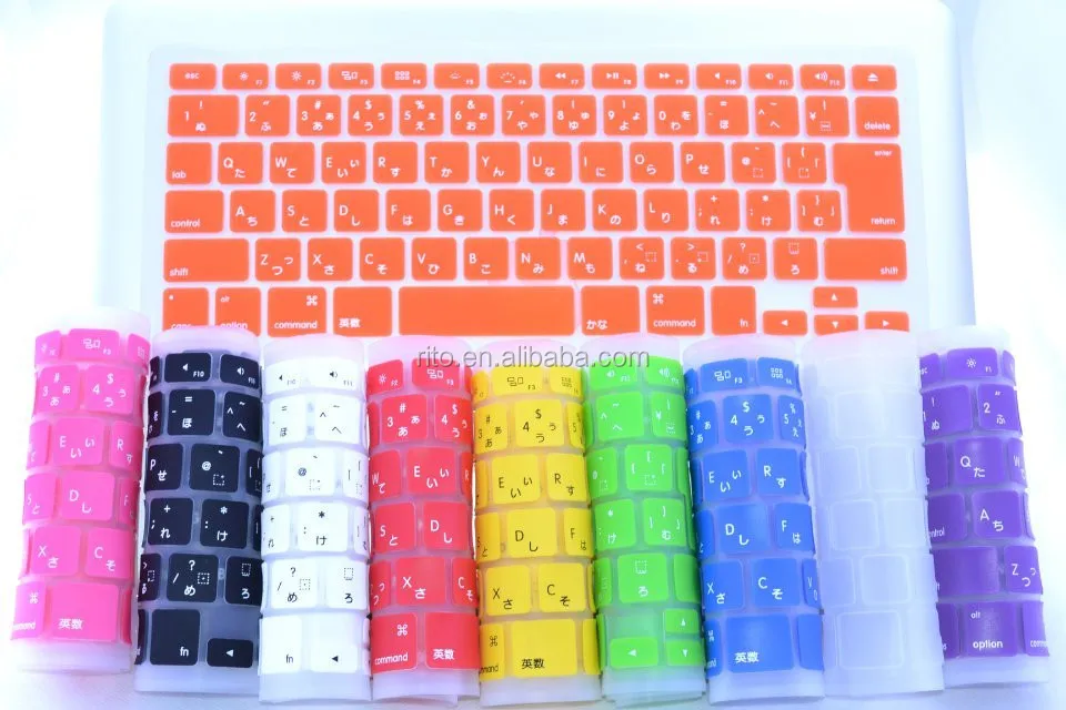 For Macbook Pro Japanese Keyboard Cover Silicone,Custom Keyboard Skin ...
