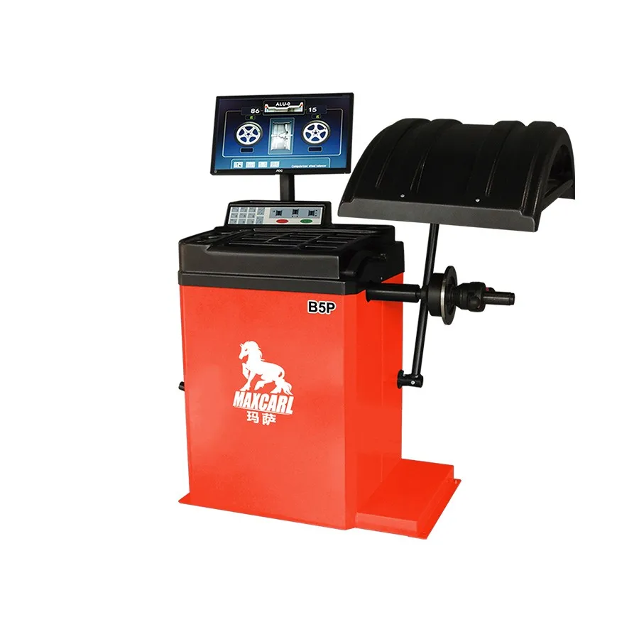 Ce Tire Balancer Factory Digital Display Auto Car Wheel Balancer Cb550p ...