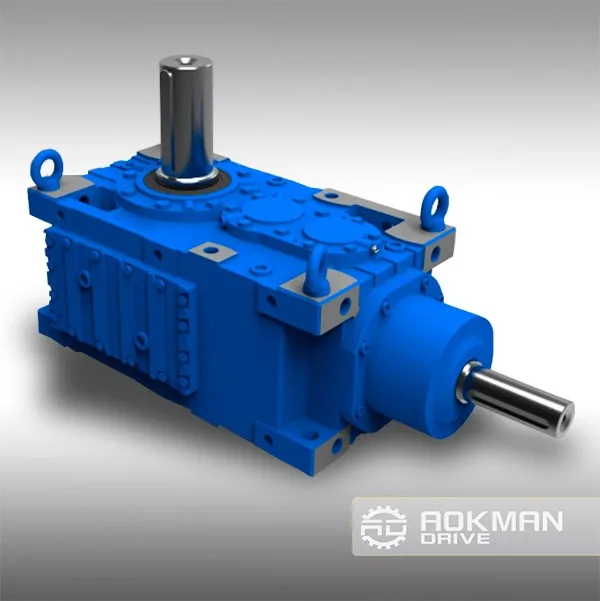 7.1~112 Ratio Mcb Series 90 Degree Transmission Gearbox Helical ...