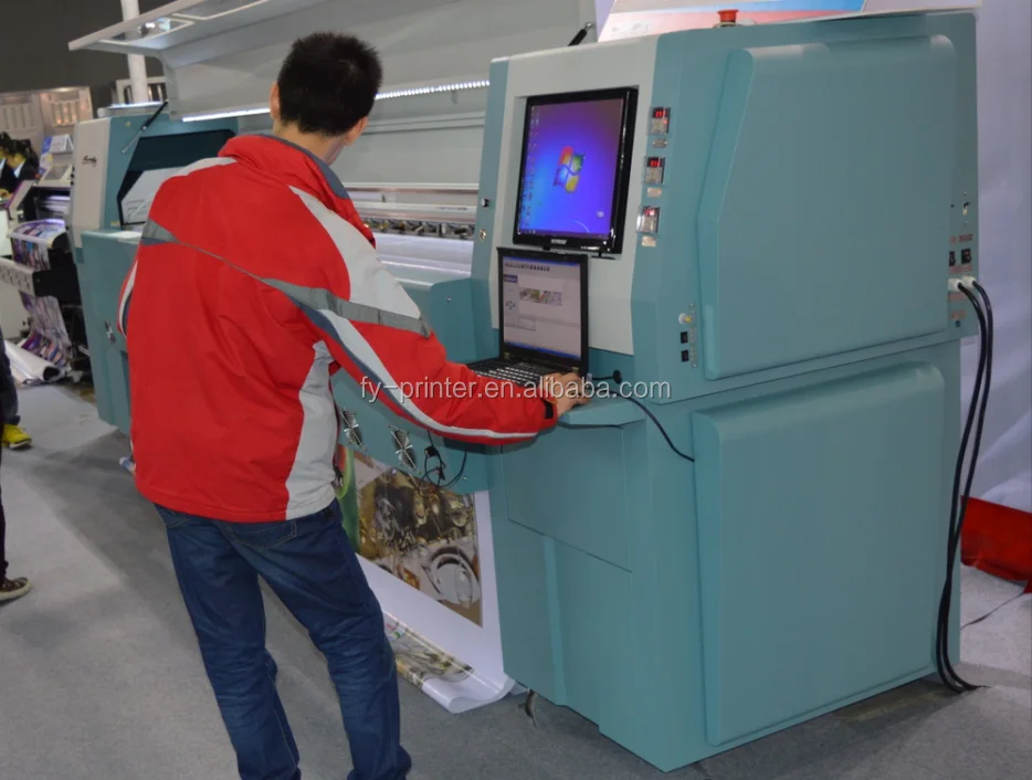 High Speed(282sqm/h) Infiniti/ Challenger Digital Flex Banner Printing ...