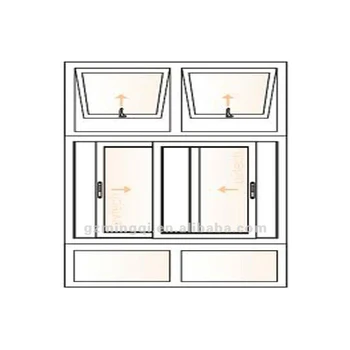 Pvc Swing Window And Sliding Window Drawing - Buy Awning Window And ...