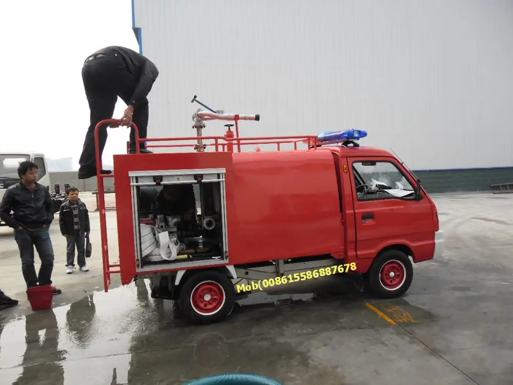 Cheaper Mini Fire Tender Truck 1000l Fire Fighting Truck Water Pump ...