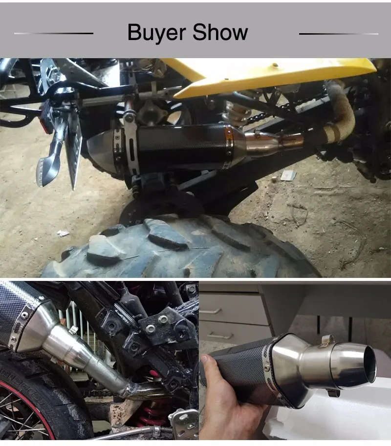 Universal Motorcycle Exhaust Pipe Adapters - Durable & Efficient