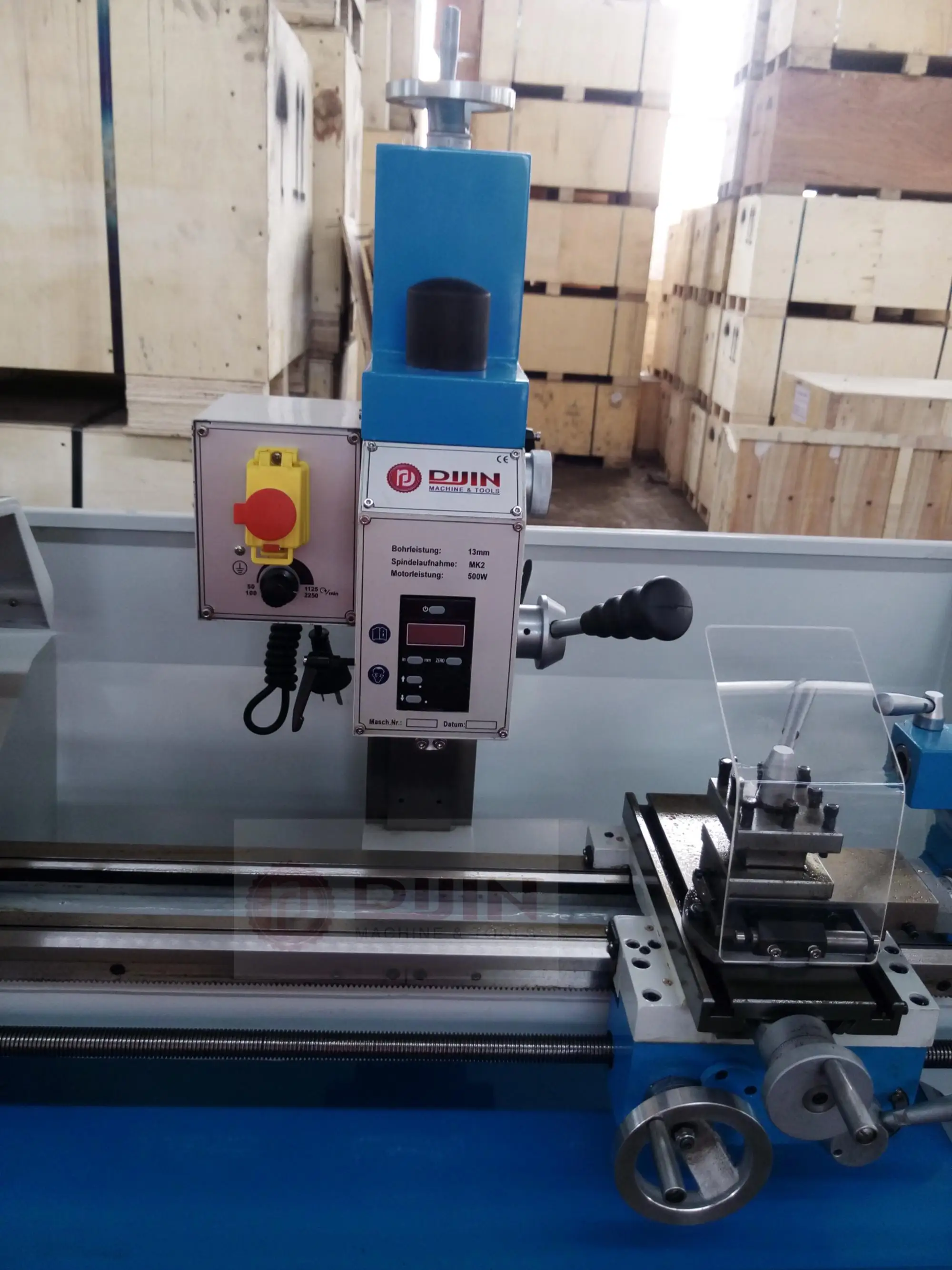 Máquina de torno manual BHP250V 10 "X 30" Torno combinado de velocidad ...