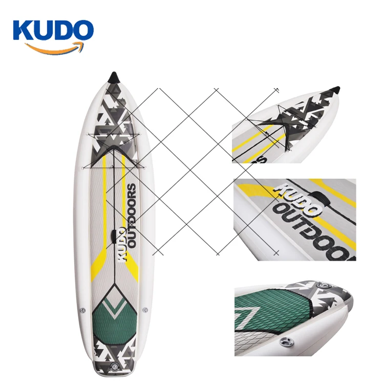 3 Chambers Drop Stitch Paddle Board Fishing Inflatable Sup Factory ...