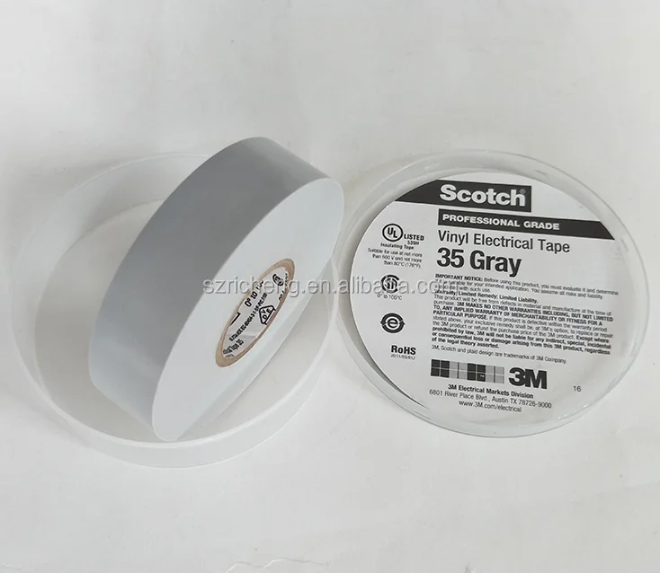 3M 35 Vinyl Electrical Insulation Tape - Waterproof & Durable