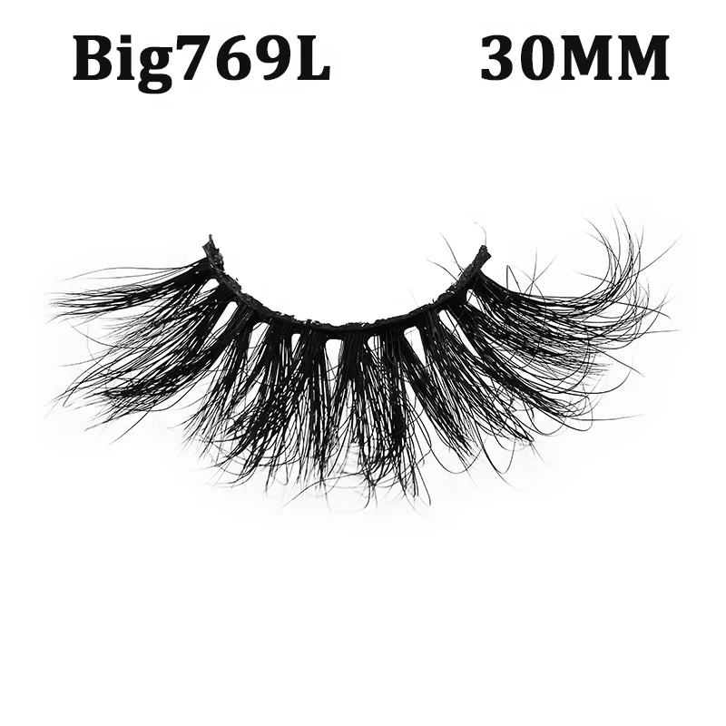 769l-30 Extra Long Mink Eyelashes Vendor Wholesale 30mm Lashes - Buy 30 ...