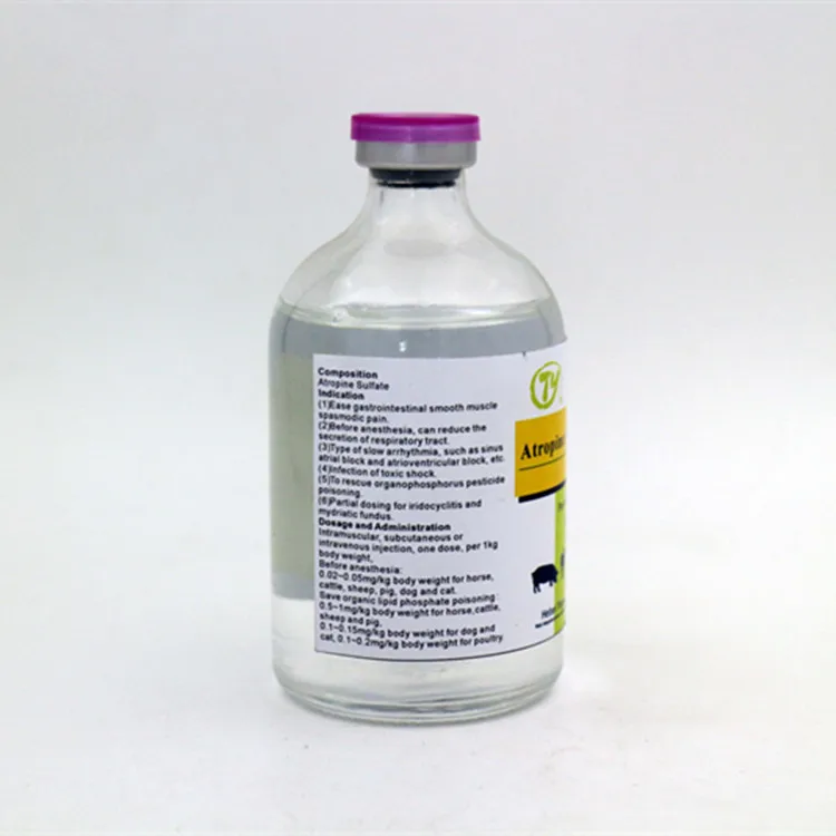 Atropine Sulfate Injection High Purity Quality Nervous System ...