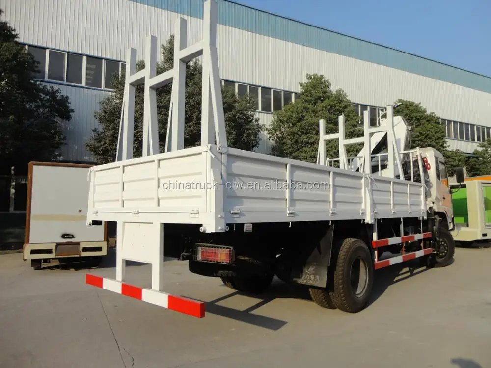 Clw Brand 7 Ton Folding Boom Truck Crane,7 Ton Truck Crane Mounted ...
