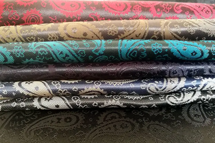 Stock Jacquard Lining Jackets Poly/rayon TR Fabric Jacquard Textile ...