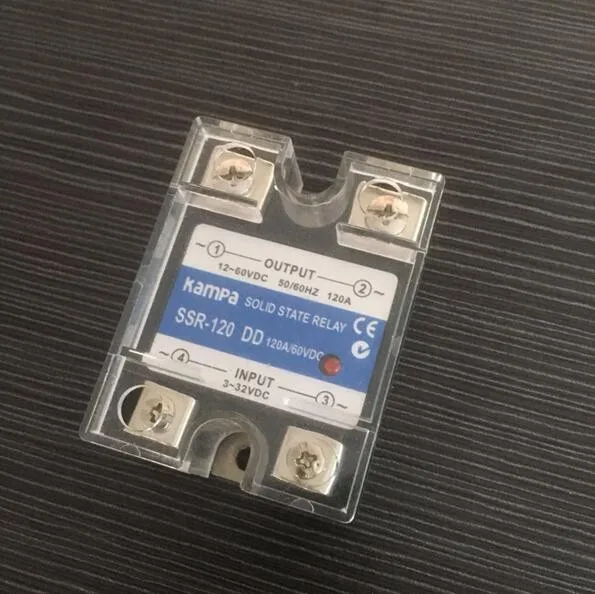 Miniature Ssr 100amp Single Phase Ssr Industrial Relay Dc Input 3-32vdc ...