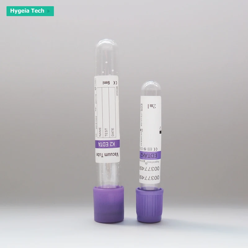 Purple Top Vacuum Blood Collection Edta Tube K2 K3 - Buy Edta Tube ...