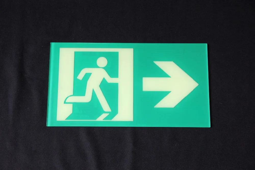 Phosphorescent Exit Signs Imo Symbols Glow In Dark Signs - Buy ...