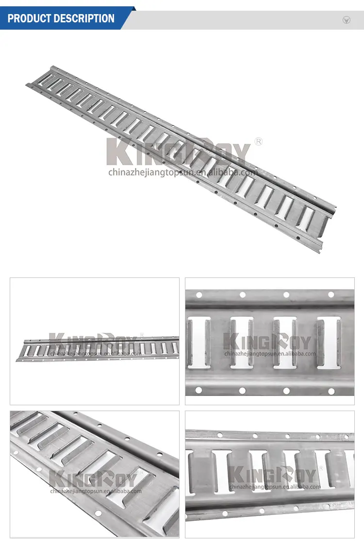 Interior Van Accessory - Steel Horizontal E Track for Cargo Control