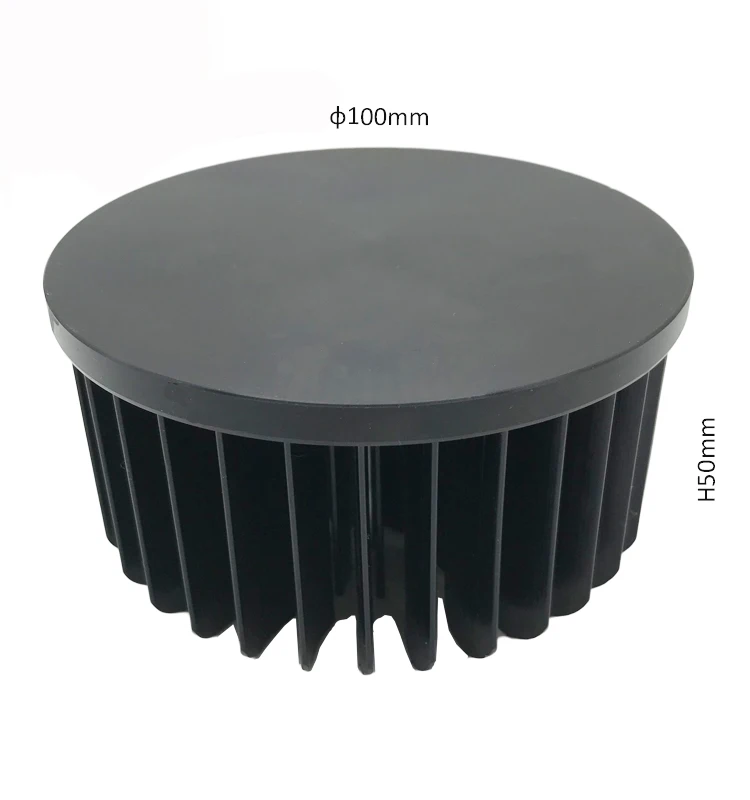 Best Selling Round Circular High Bay Pin Fin Aluminium Cob Led Light ...