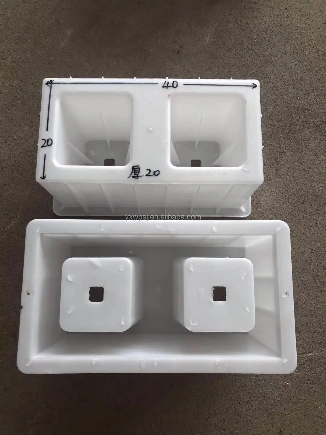 Hollow Brick Molds - Efficient Concrete Block Production