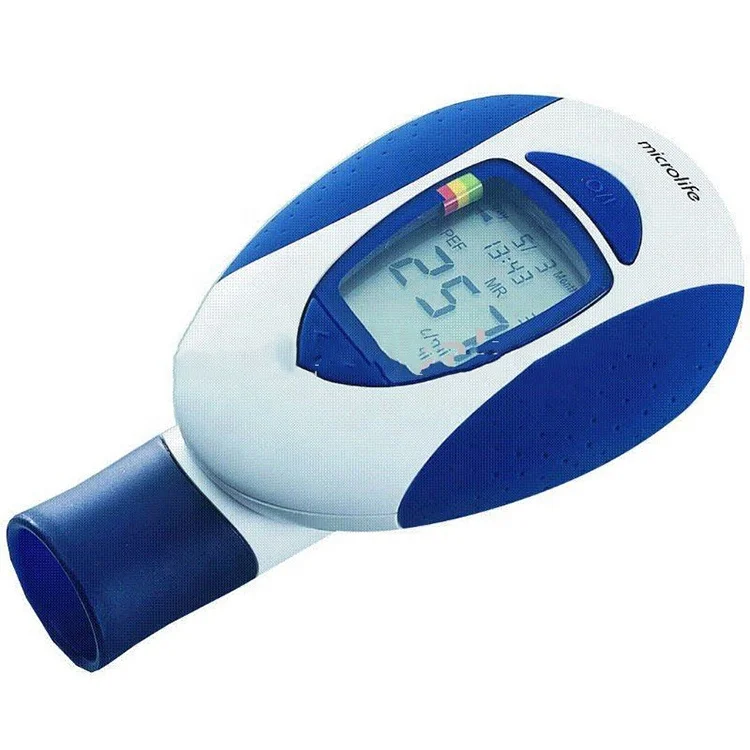 Microlife Electronic Peak Flow Meter Pf100 For Spirometer With Pef And ...