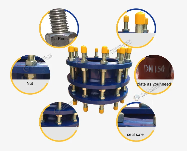 Metal Gland Loosing Slip on Type Coupling Expansion Joint