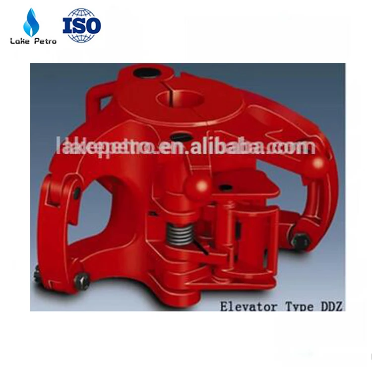API 8C Center Latch DDZ Type 150 Ton Drill Pipe Elevators