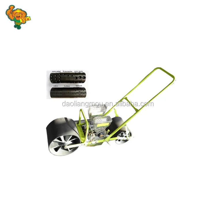 Efficient Seed Planting with Garden 2 Rows Hand Push Planter