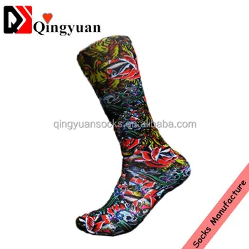 Custom 360 Whole Printing Socks Sublimation Digital 3d Print Socks ...