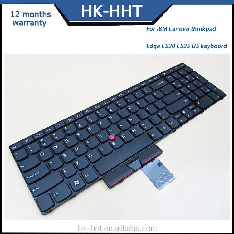 Us Keyboard For Ibm Lenovo Thinkpad E520 E525 Laptop Keyboard - Buy For ...