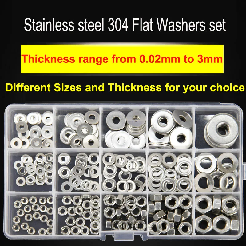 Wholesale Stainless Steel Washers For Bolts With Different Sizes And ...