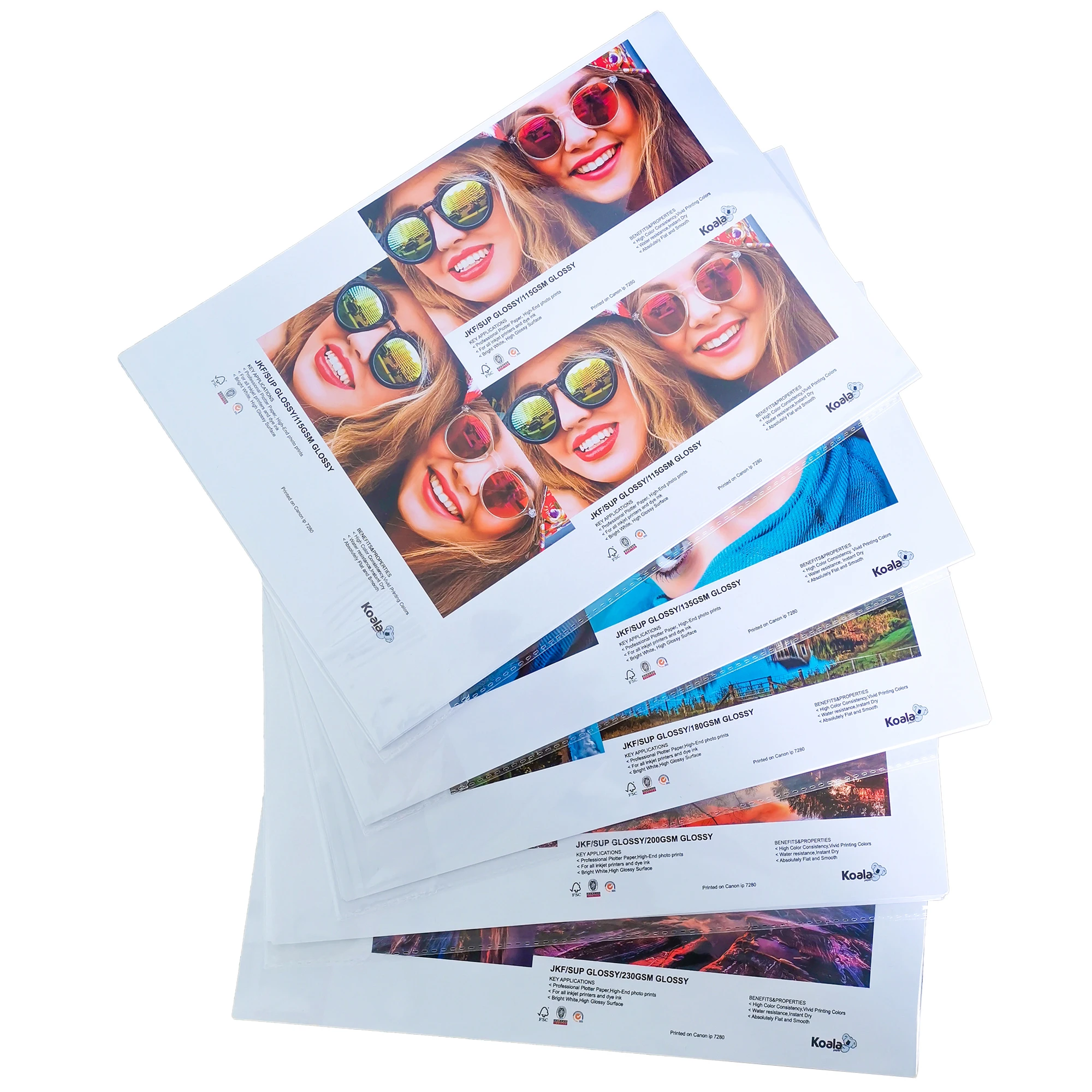 Koala Inkjet Photo Paper - Waterproof A4 180g High Glossy