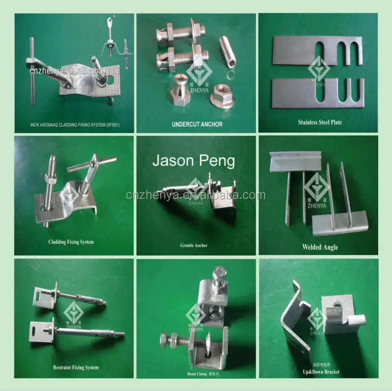 Stamping Granite Anchor Wall Cladding Fixing System - Buy High Quality ...