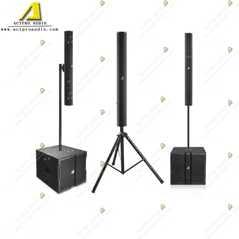 Actpro Ma12ex Professional Portable Active Column Speaker Compact ...