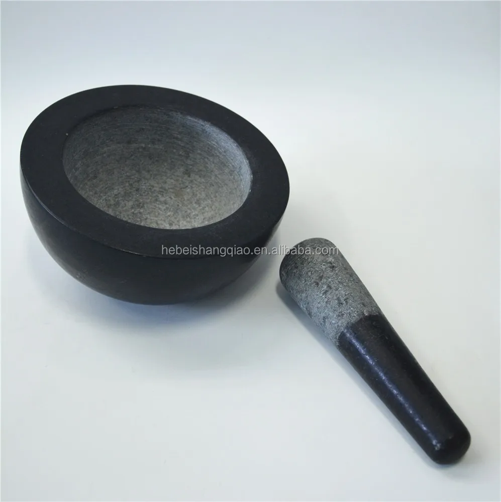 Large Black Granite Pestles Mortars Set - Buy Stone Grinding Bowl,Granite Pestle With Mortar ...