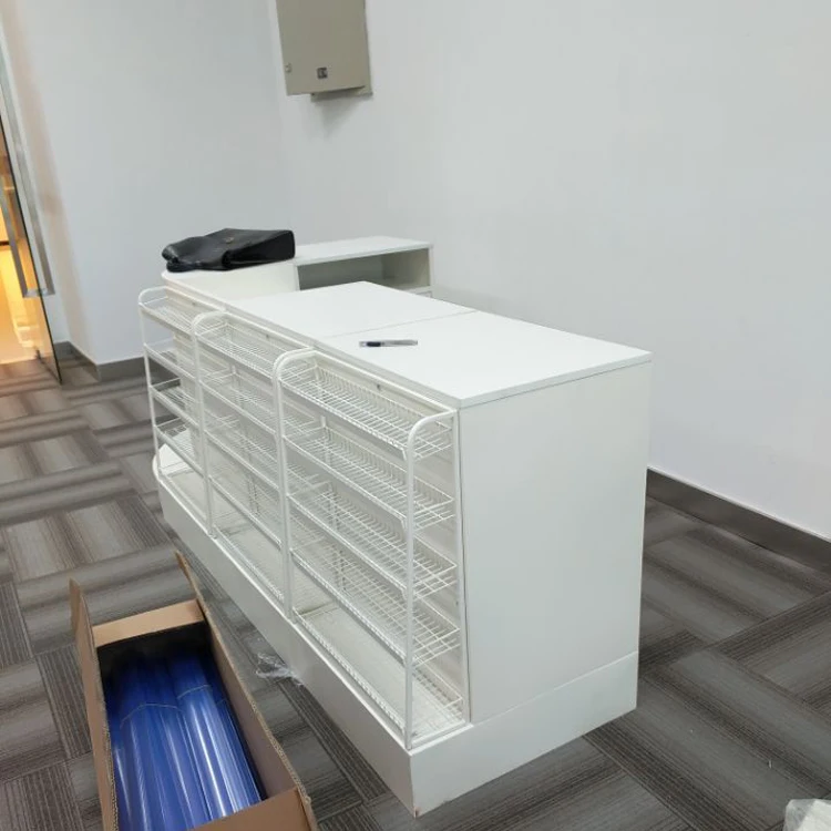 High Quality Store Checkout Counter Wooden Cash Counter For Sale - Buy ...