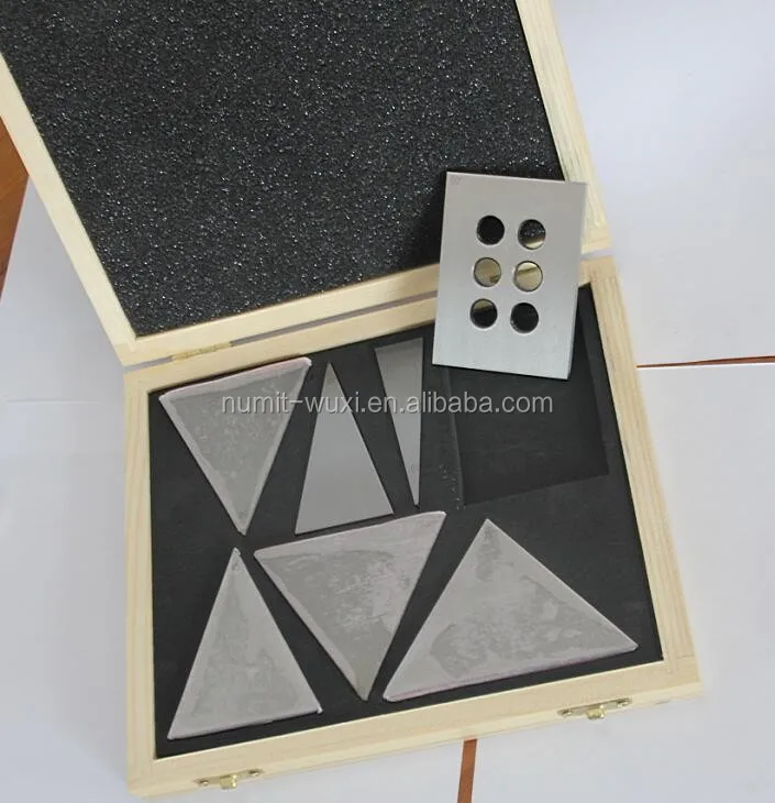 7pcs Precision Angle Blocks Set 15,30,45,50,60,75,90 Degree - Buy 7pcs ...