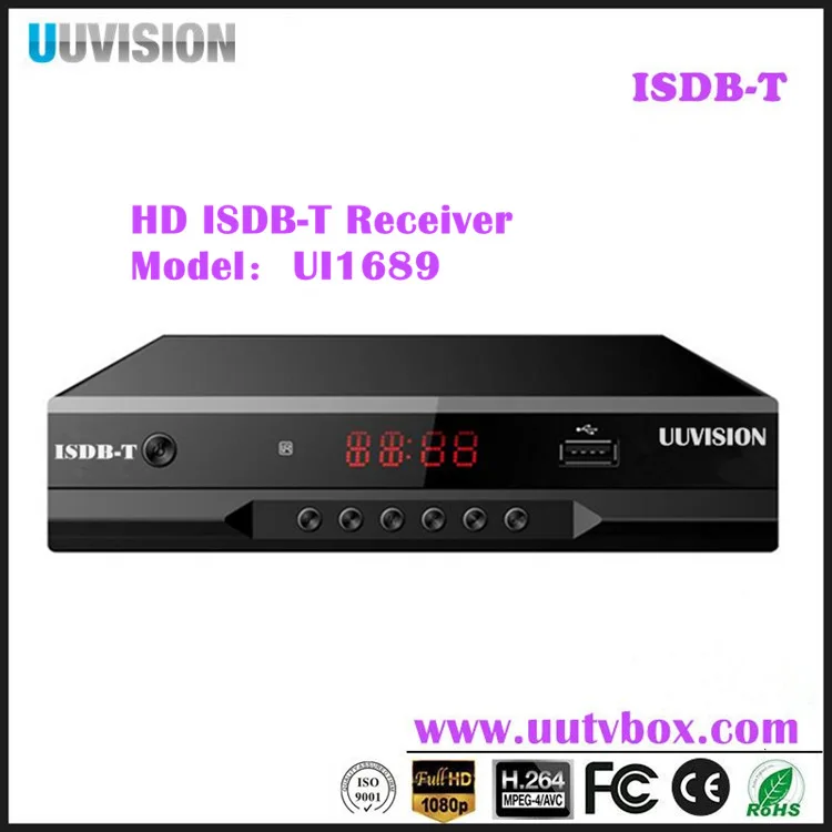 Uuvision Set Top Box OEM Customized Angola Digital Tv Decoder Isdb-t hd ...