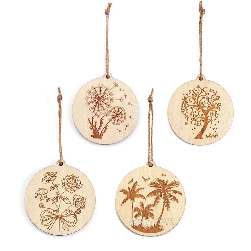 Custom Wholesale Cheap Design Logo Wood Hang Tag With String - Buy Wood ...