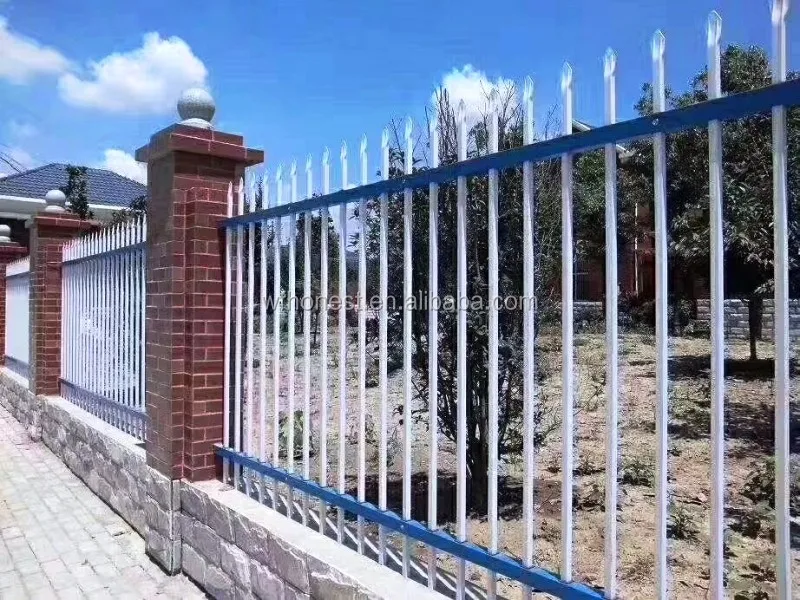 China Factory Direct Sale Unclimbable Zinc Steel Fence Residence ...