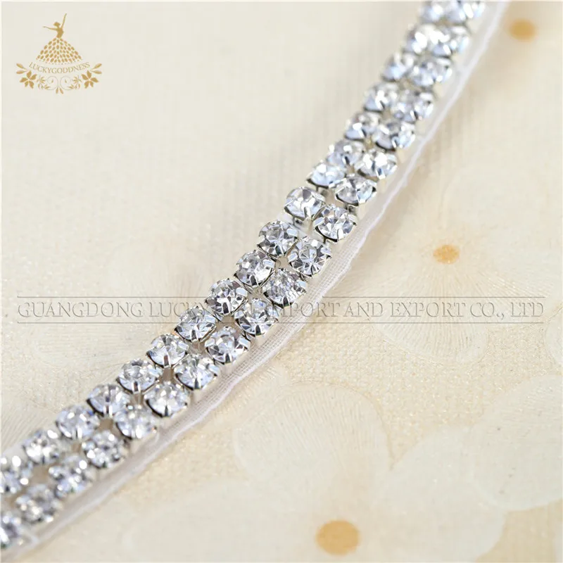 Rhinestone applique belts Bead bridal sash crystal rhinestone fancy ...