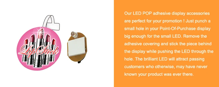 3V CR2032 Battery Operated Mini 5mm Micro LED Flashing Module for POP ...