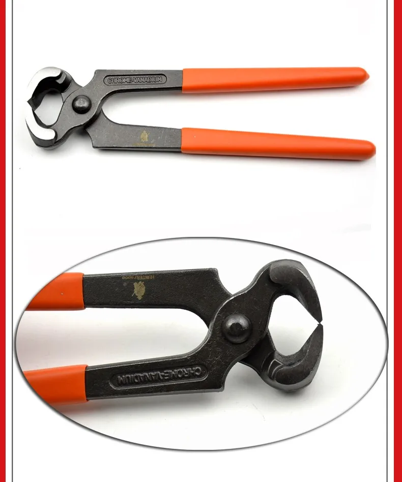 Germany Type Tower Carpenter Pincers Nipper Wire Cutting Plier - Buy ...