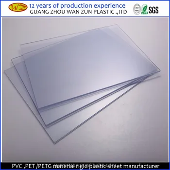 Clear Self Adhesive Pvc Sheet For Screen Printing With Pe Protective ...