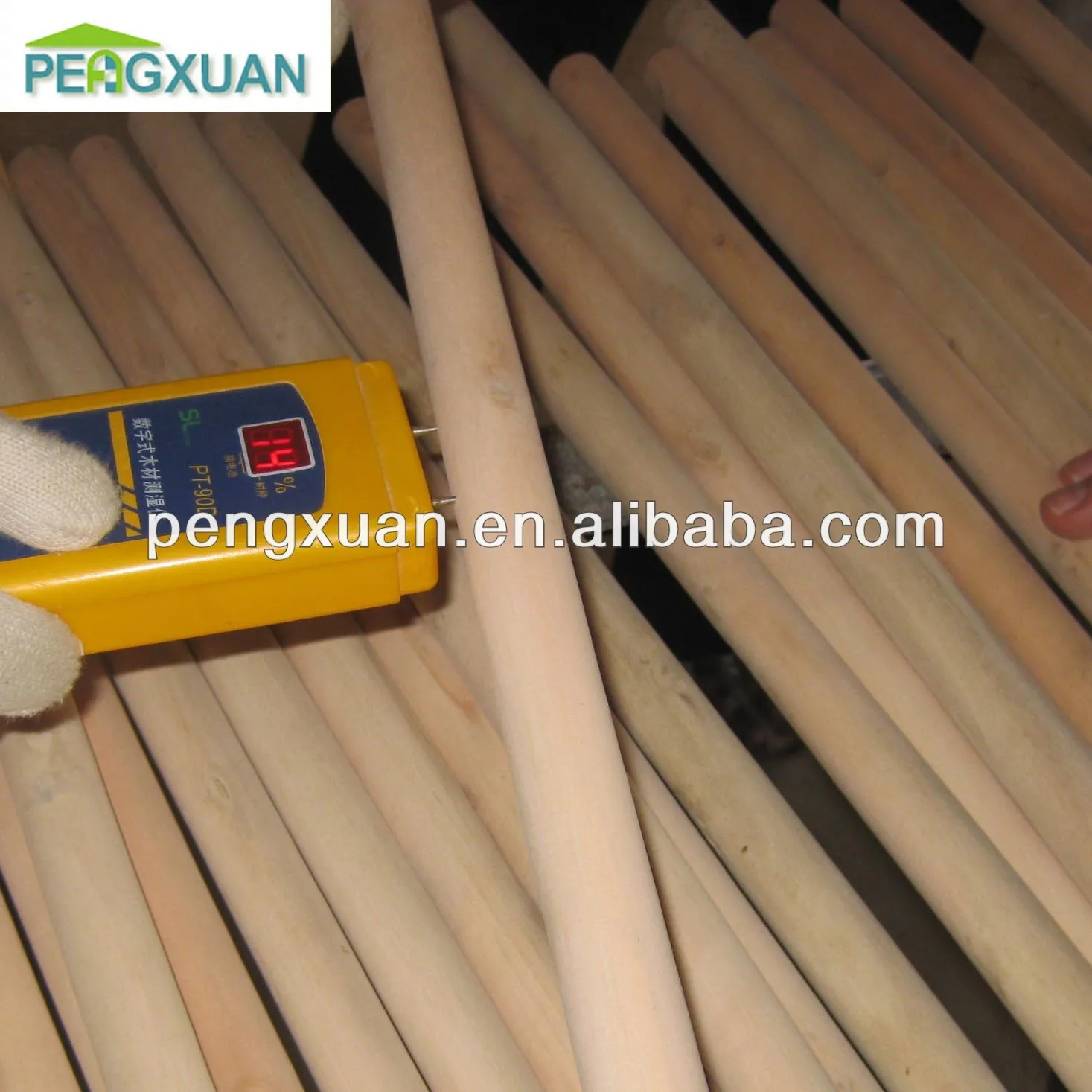 Sustainable Natural Wooden Mob Stick - PENGXUAN Quality