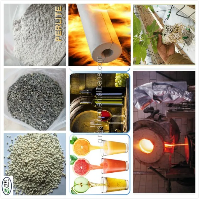 16-100mesh Expanded Perlite For Thermal Insulation Used For Cold Boxes ...