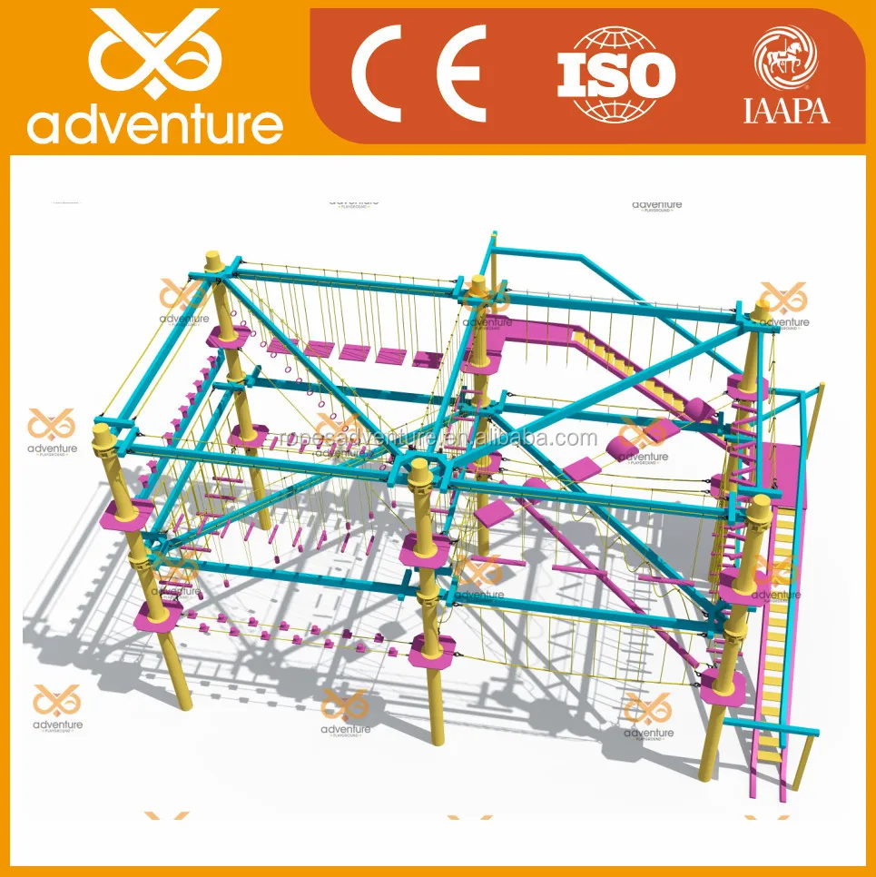 Indoor Ropes Course,Rope Access Equipment,Ropes Challenge Course - Buy ...