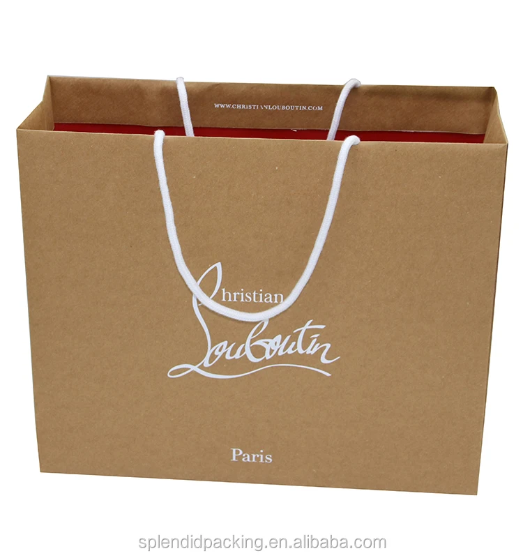 Japanese Style Bottom Folding Coated Paper Gift Bag