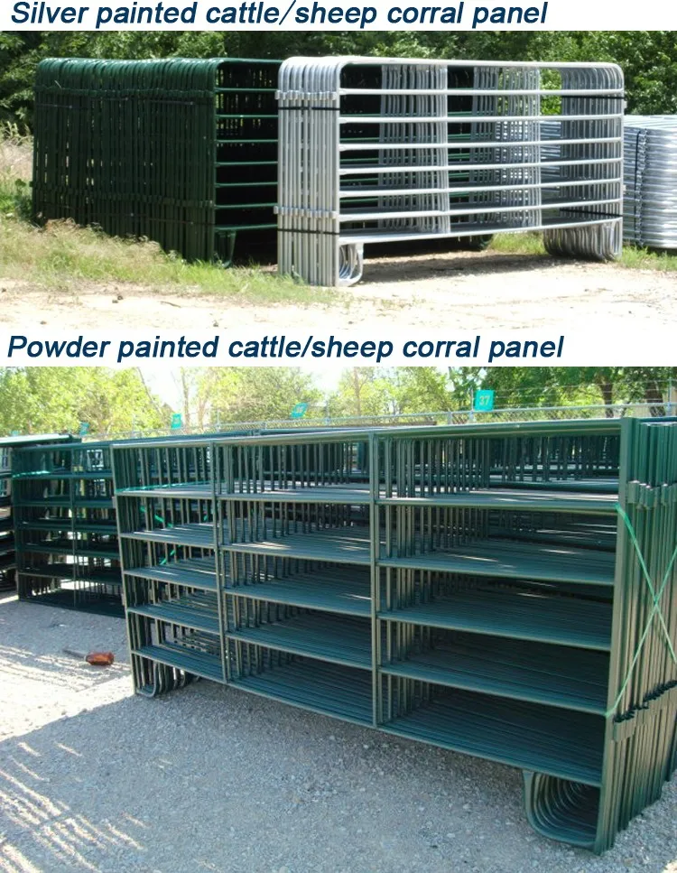 Heavy Duty Cattle Corral Panel For Wholesale Popular 30*60*1.5mm Rail ...
