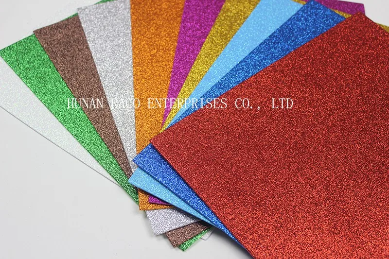 FOAMI DE COLOR Y ESCARCHADO - Glitter Foam for Kids DIY