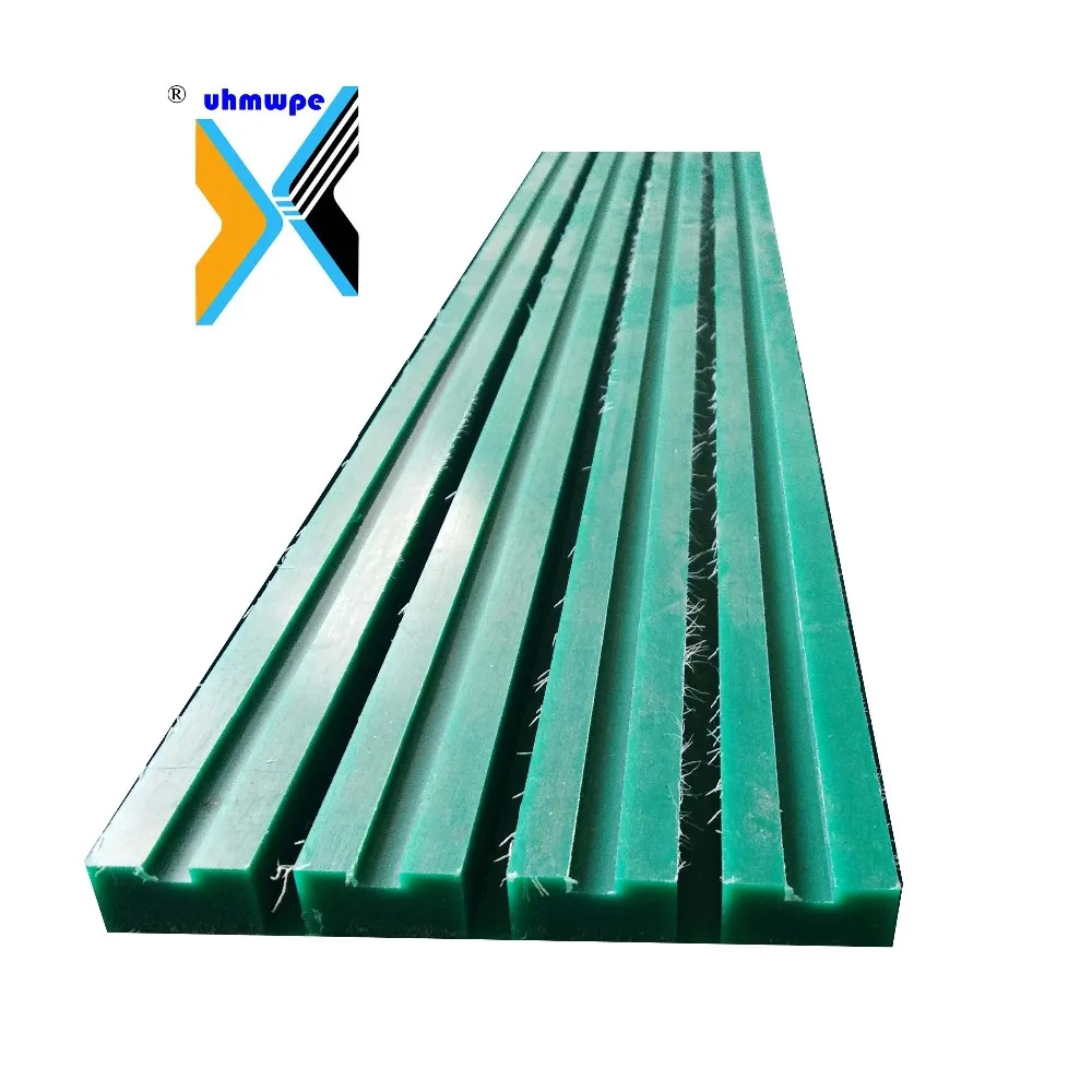 Wear Resisitant Cnc Pe Plastic Guide Uhmwpe Low-friction Guide Rail ...