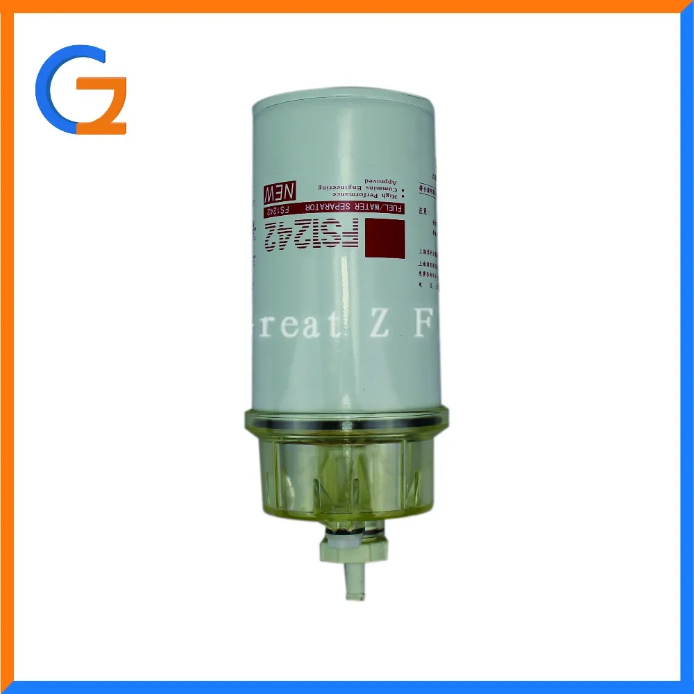 Types Of Fuel Filter Fs1242 Diesel Filter For Man Truck Parts With Cap ...