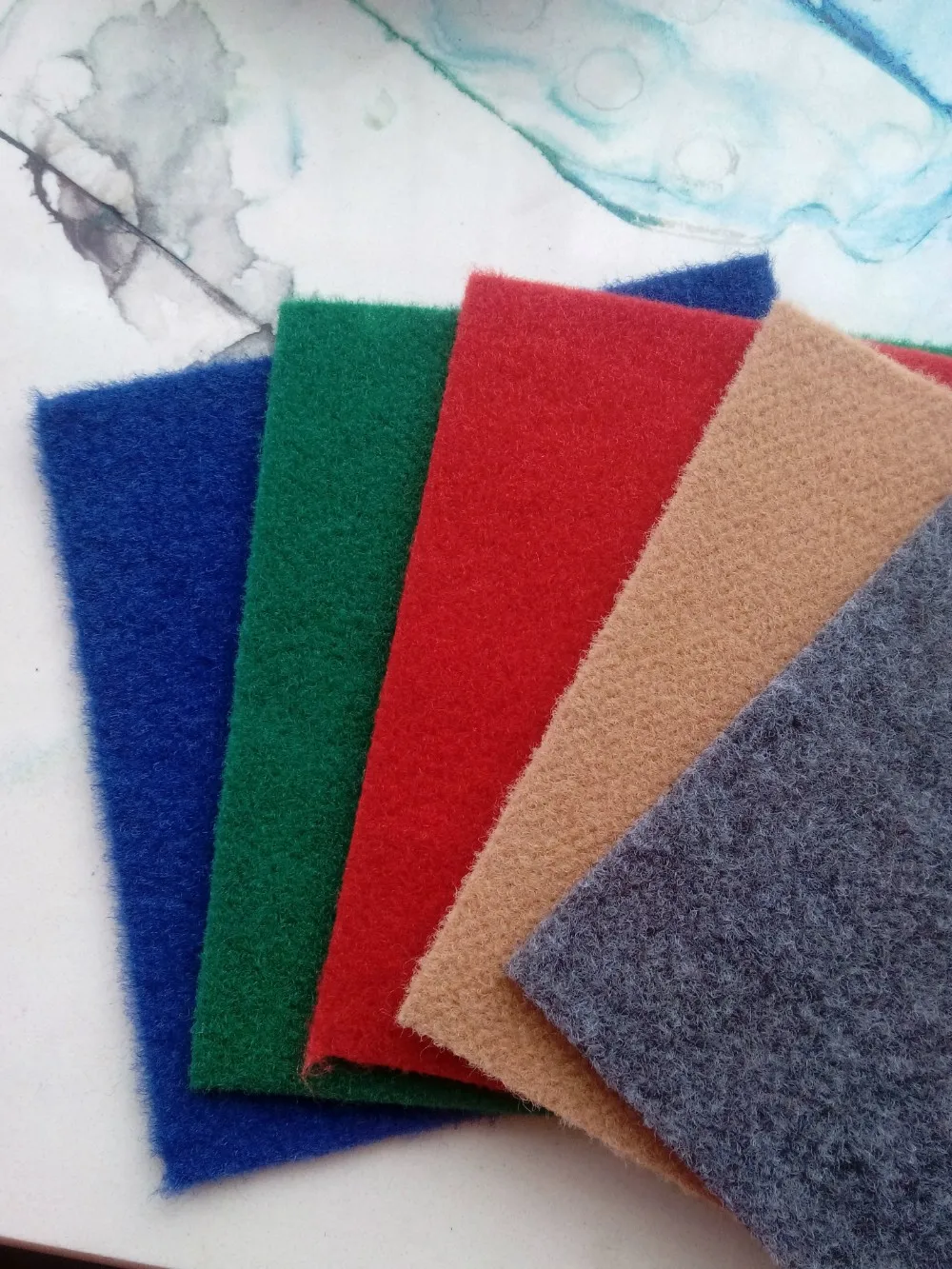 Polyester Non Woven Velour Needle Punched Car Felt Carpet - Buy Velour ...